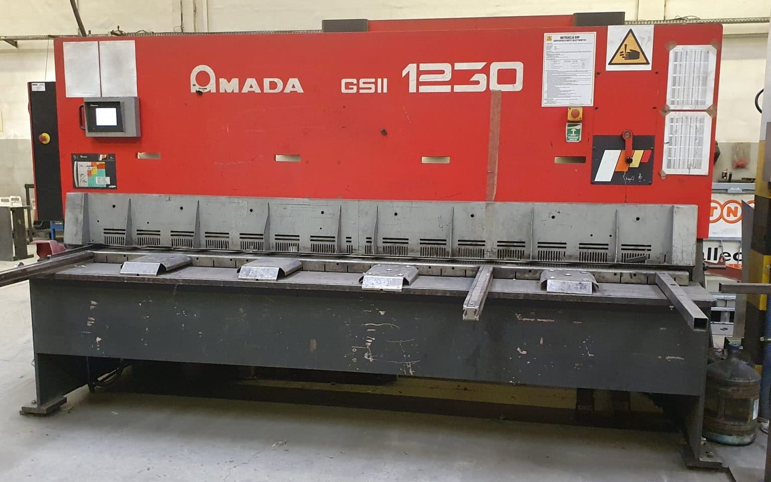AMADA GSII 1230 CNC guillotine shear