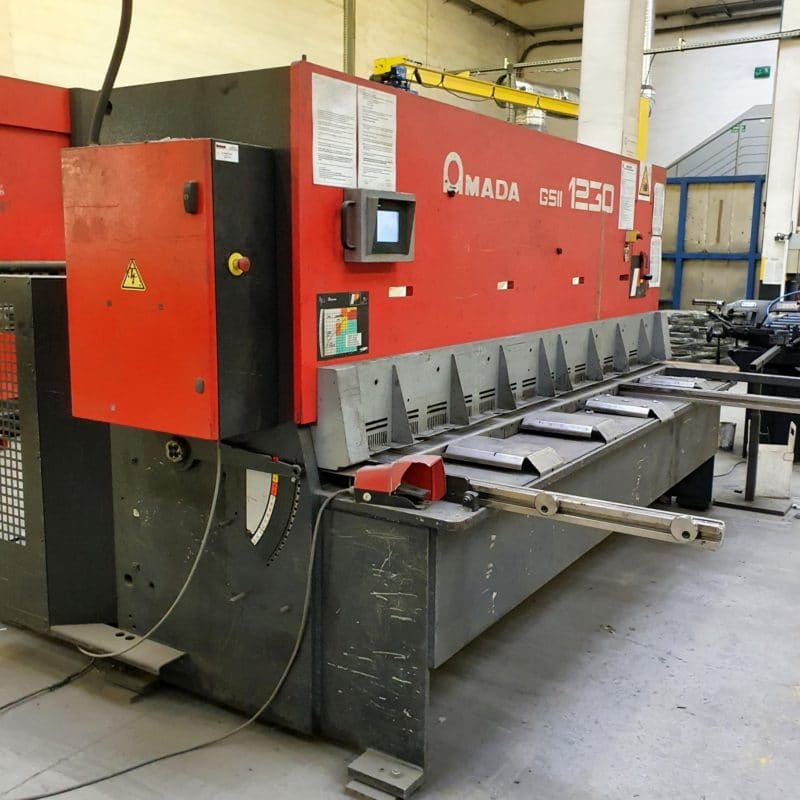AMADA GSII 1230 CNC guillotine shear