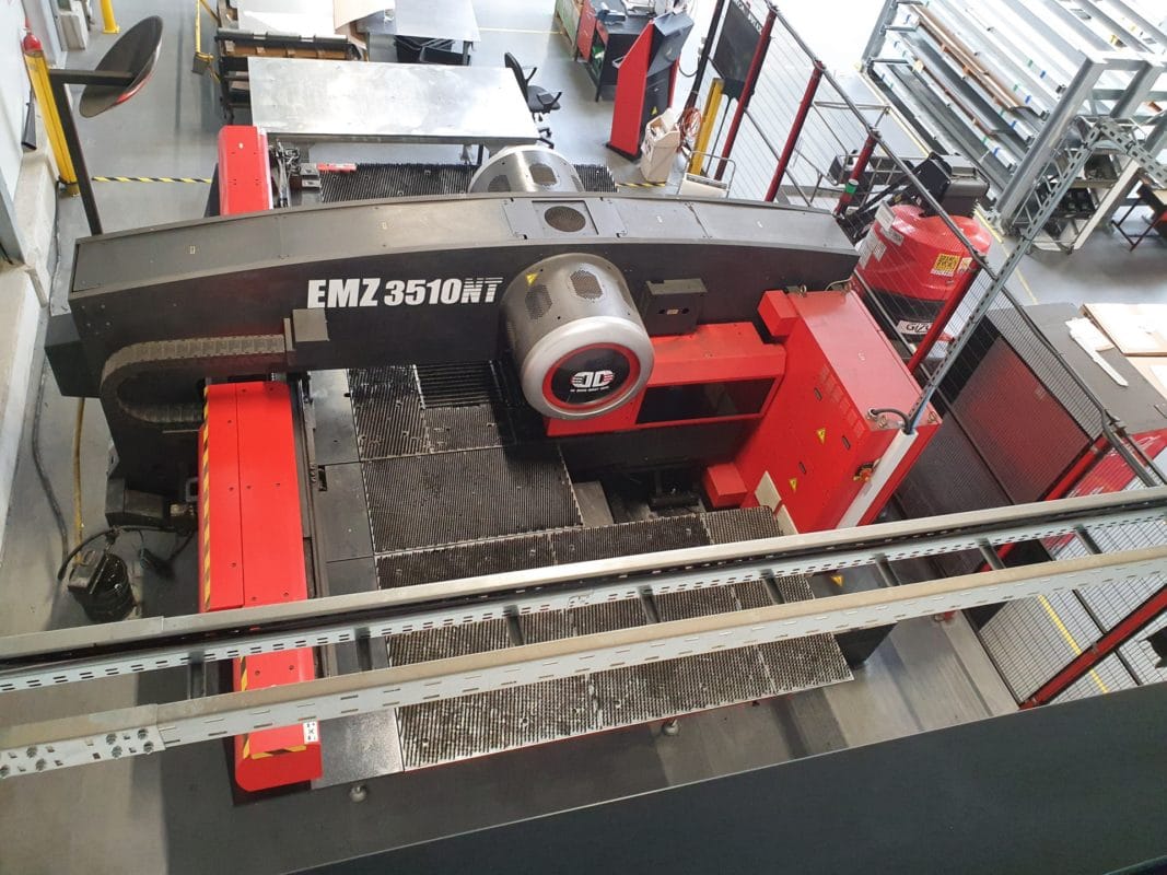 AMADA EMZ-3510 NT turret punching machine