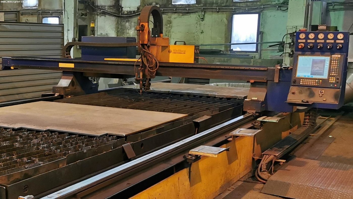 The plasma-oxygen cutting machine ECKERT AGAT SPEED