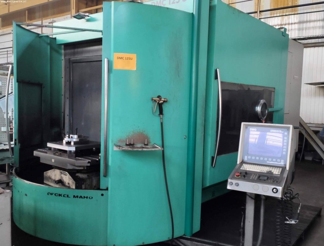 The DECKEL MAHO DMC 125U machining center