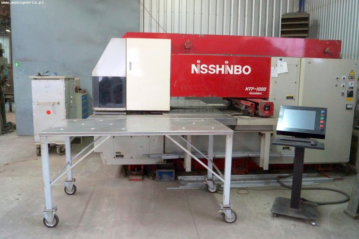 NISSHINBO HTP-1000 CNC turret punching machine