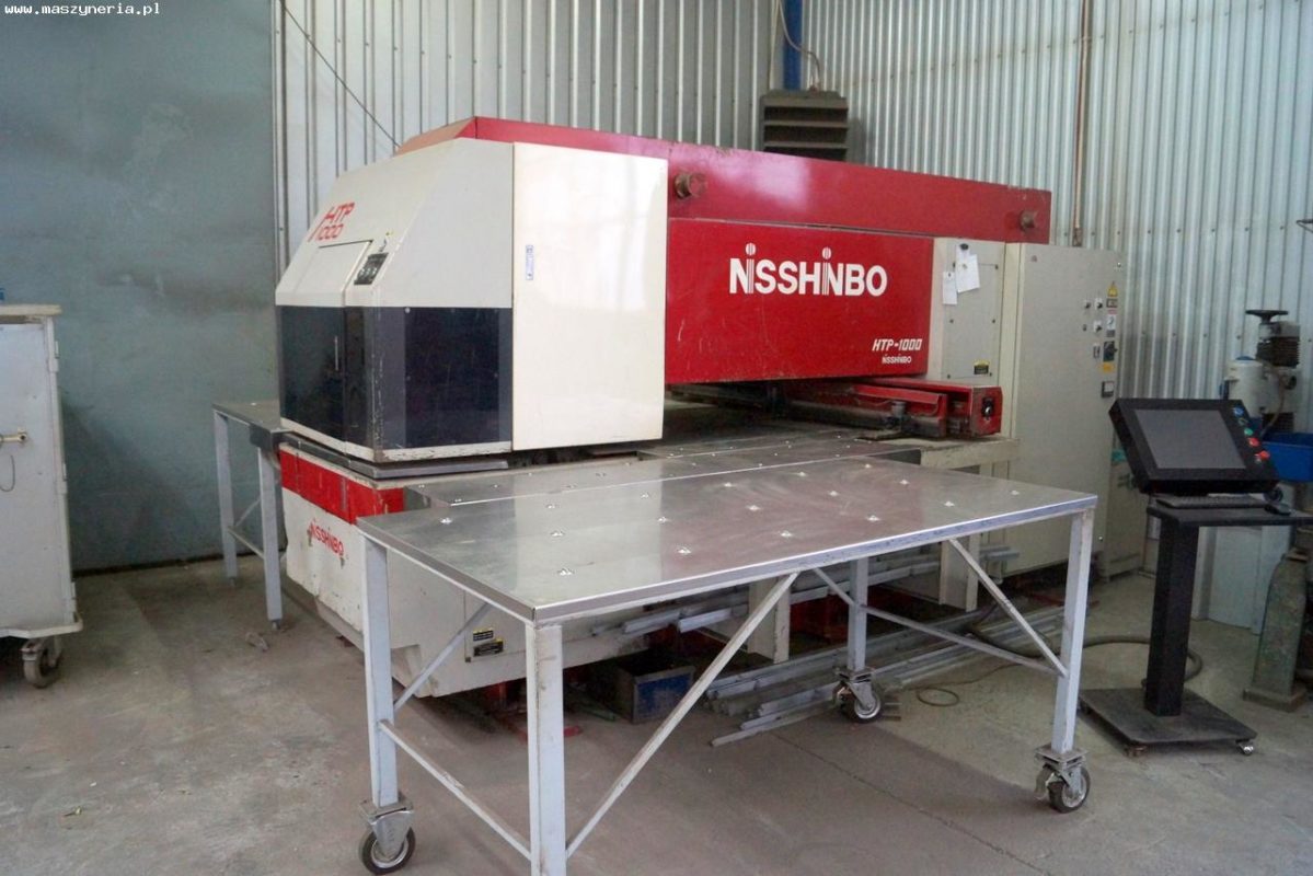 NISSHINBO HTP-1000 CNC turret punching machine