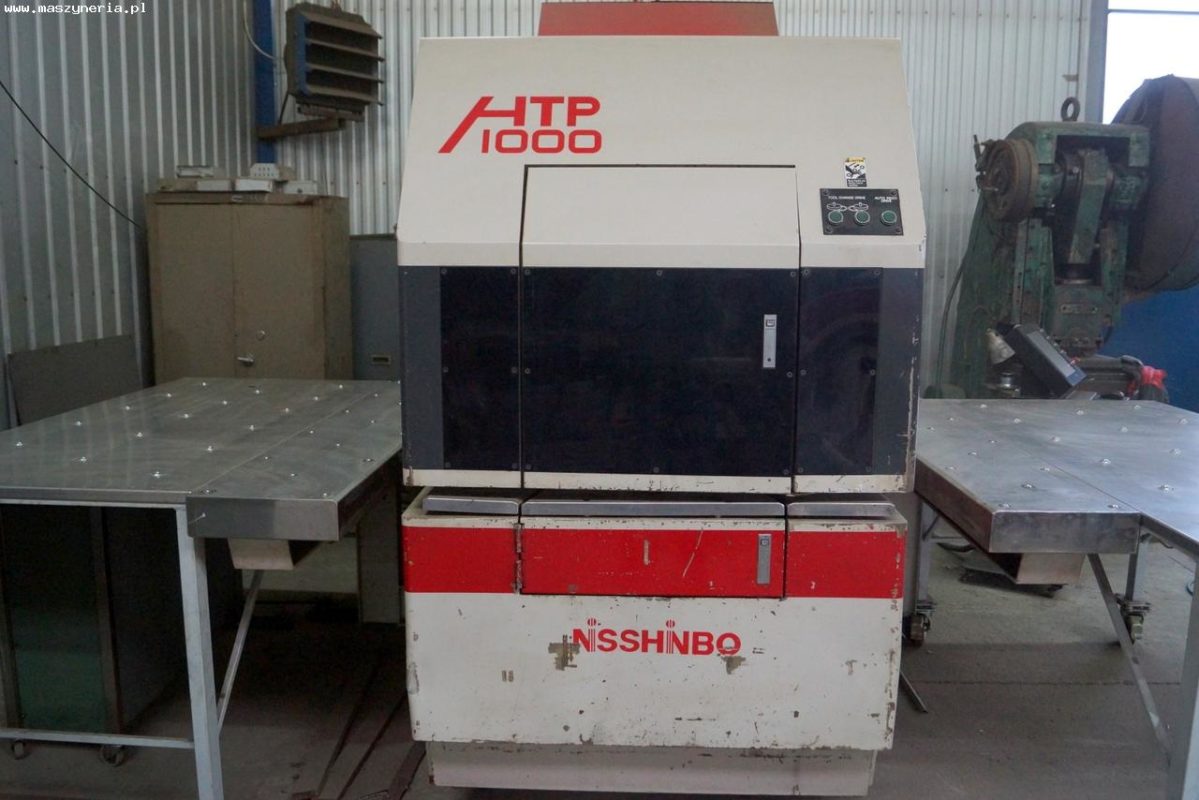 NISSHINBO HTP-1000 CNC turret punching machine