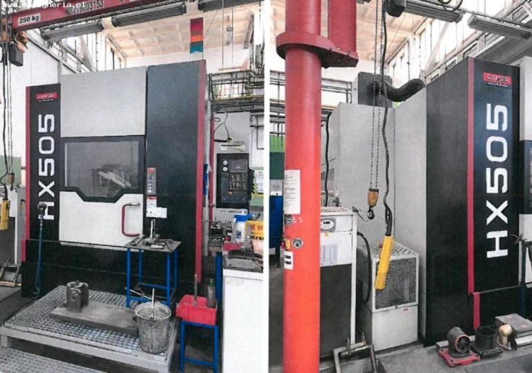 Horizontale Fräszentrum QUASER HX505 AP/6B - MASZYNERIA