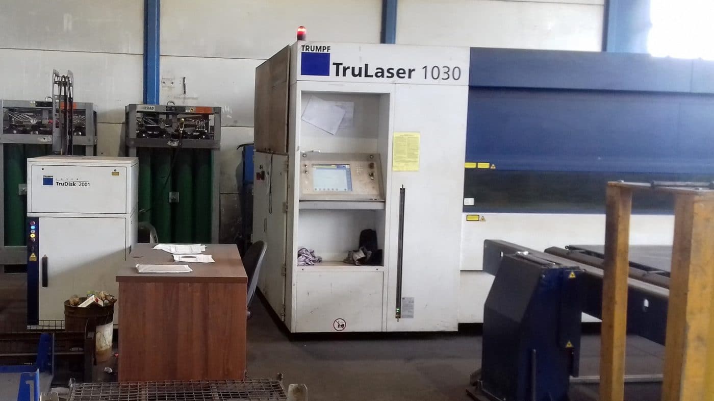 TRUMPF TRULASER 1030 FIBER laser cutter