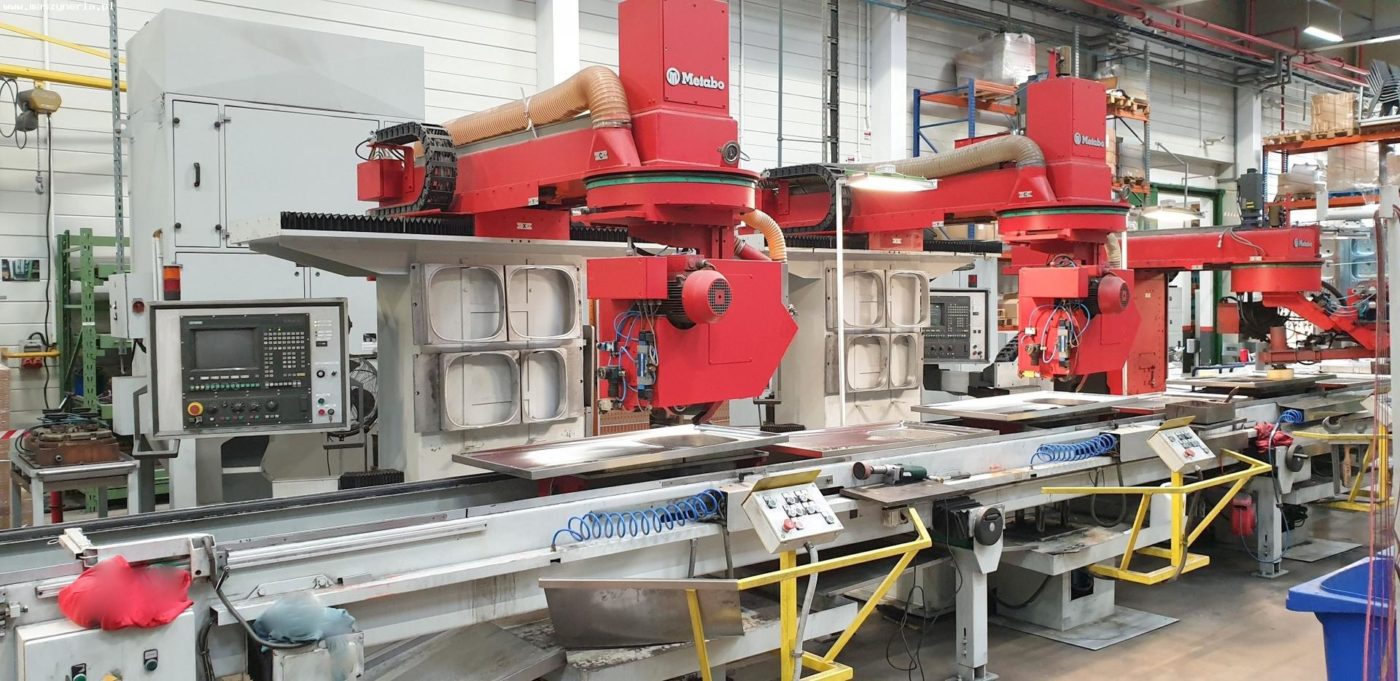 METABO MSS 3NS CNC belt grinder