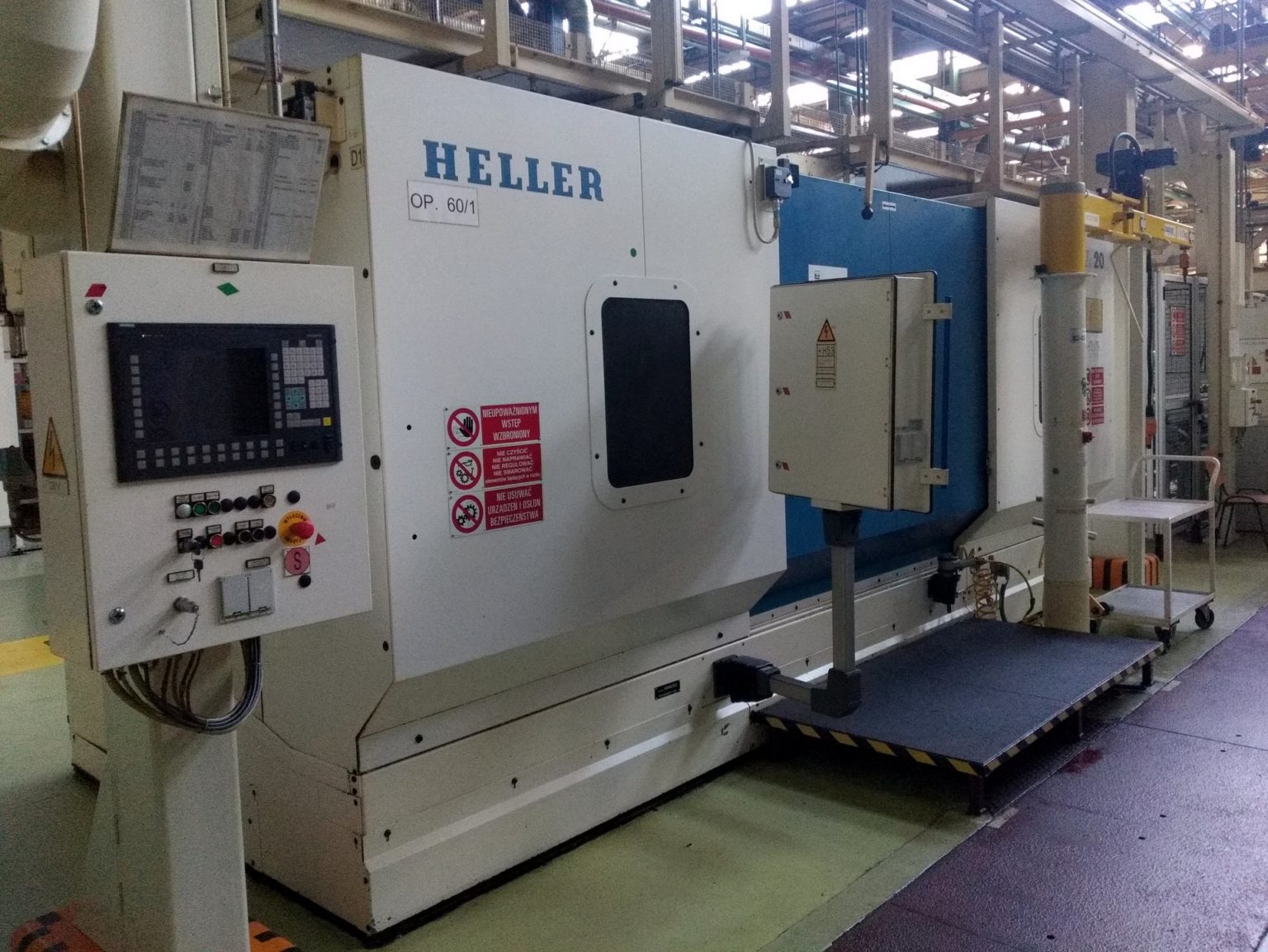 CNC crankshaft milling machine HELLER RFK 20-2-800