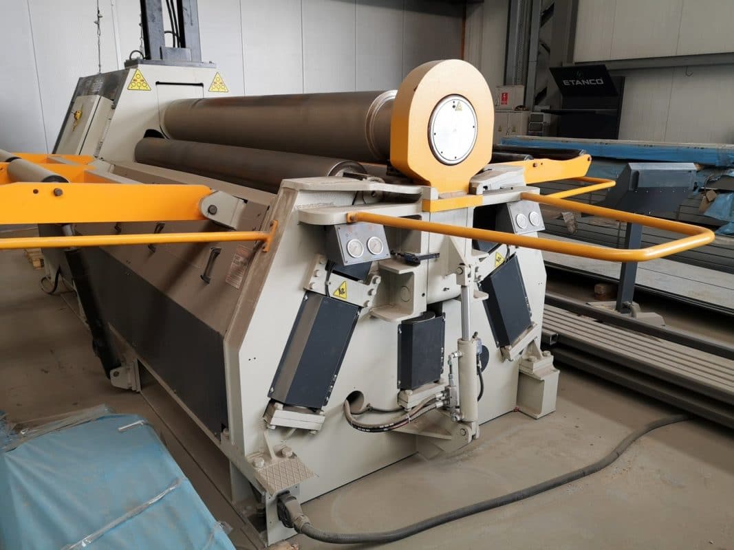 SAHINLER 4R HSS 25-320 NC hydraulic plate rolling machine