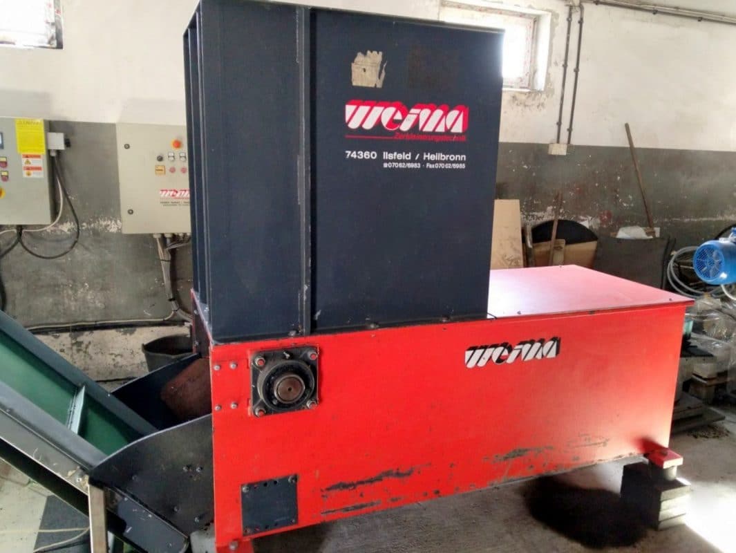 WEIMA WL 4 plastic and rubber granulation line