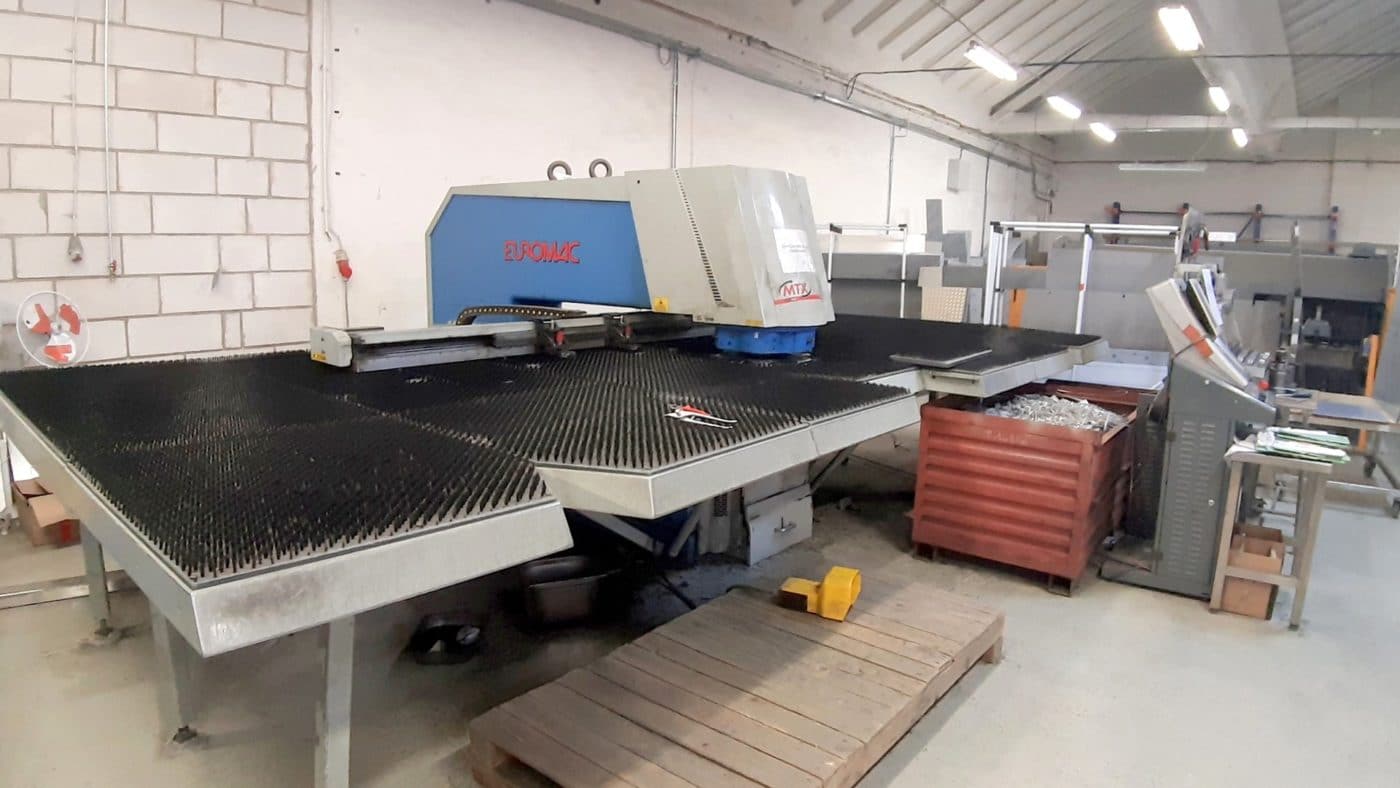 EUROMAC MTX INDEX punching machine