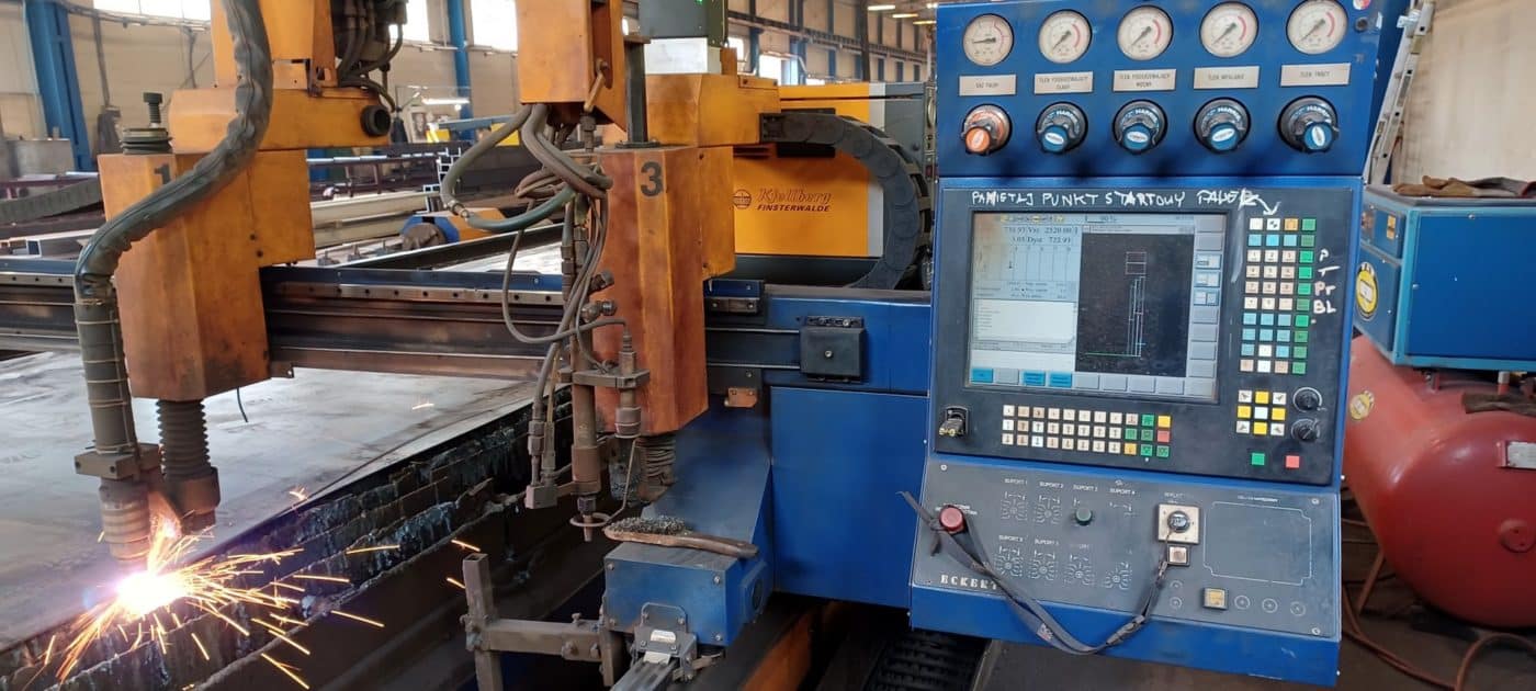 ECKERT JANTAR 2 plasma-gas cutting machine