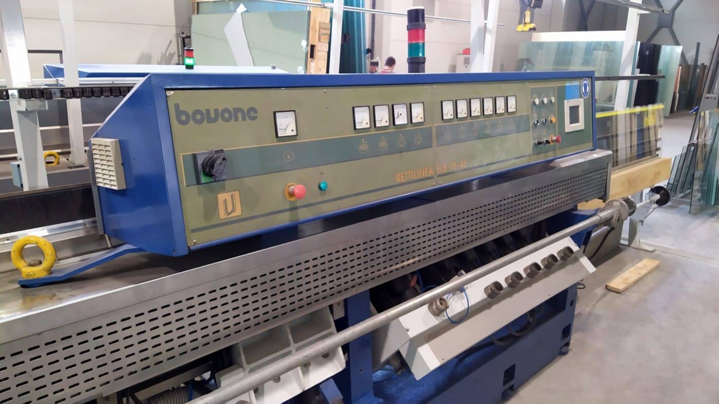 BOVONE ELB 10/45 açılı cam rodaj makinesi