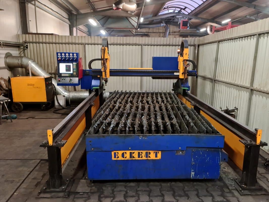 ECKERT AGAT SPEED plasma-gas cutting machine