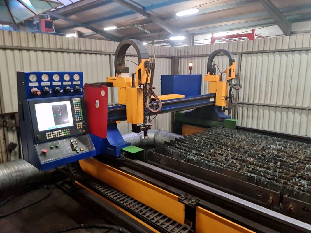 ECKERT AGAT SPEED plasma-gas cutting machine