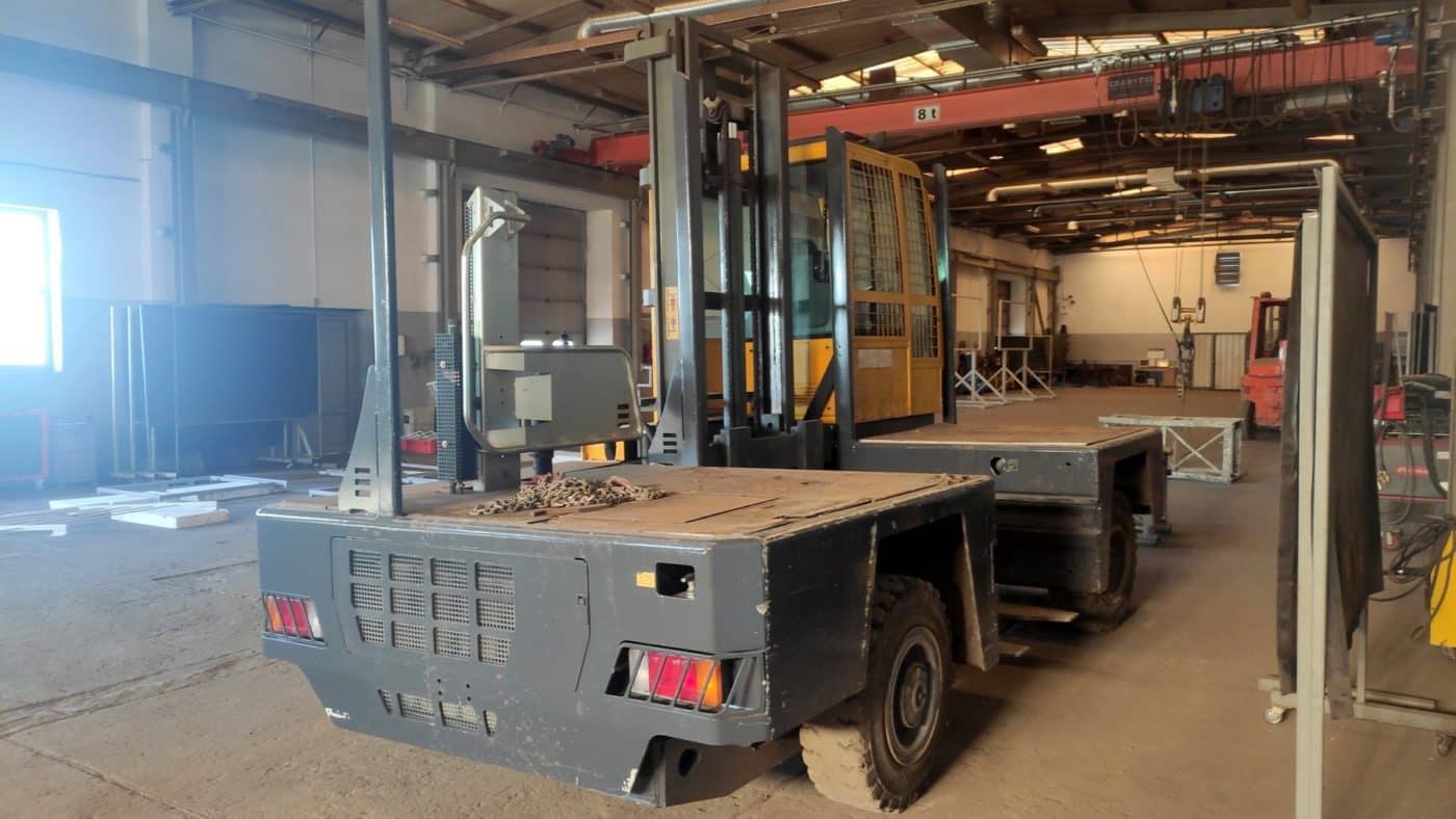 BAUMANN GX 60/14/45 L DIESEL side loader forklift