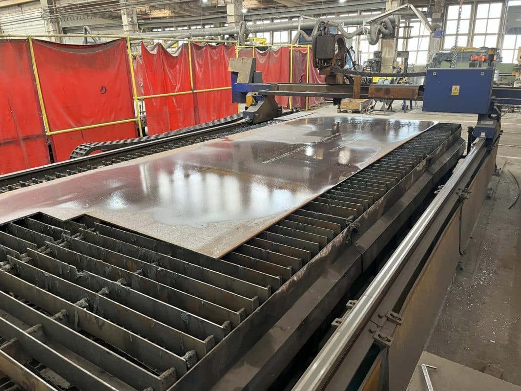 ECKERT JANTAR 2 plasma-gas cutting machine