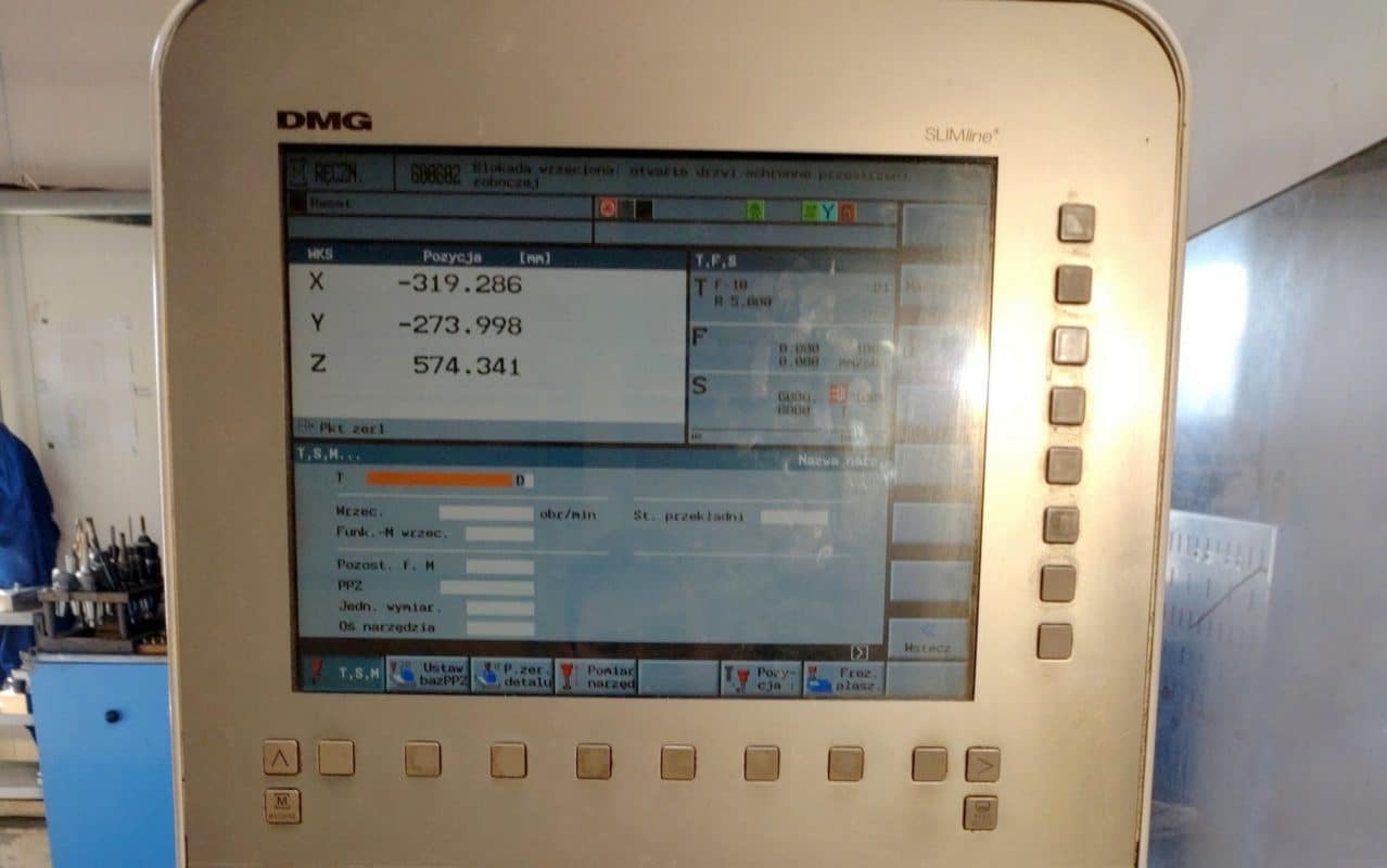 DMG DMC 1035 V ECOLINE CNC machining centre