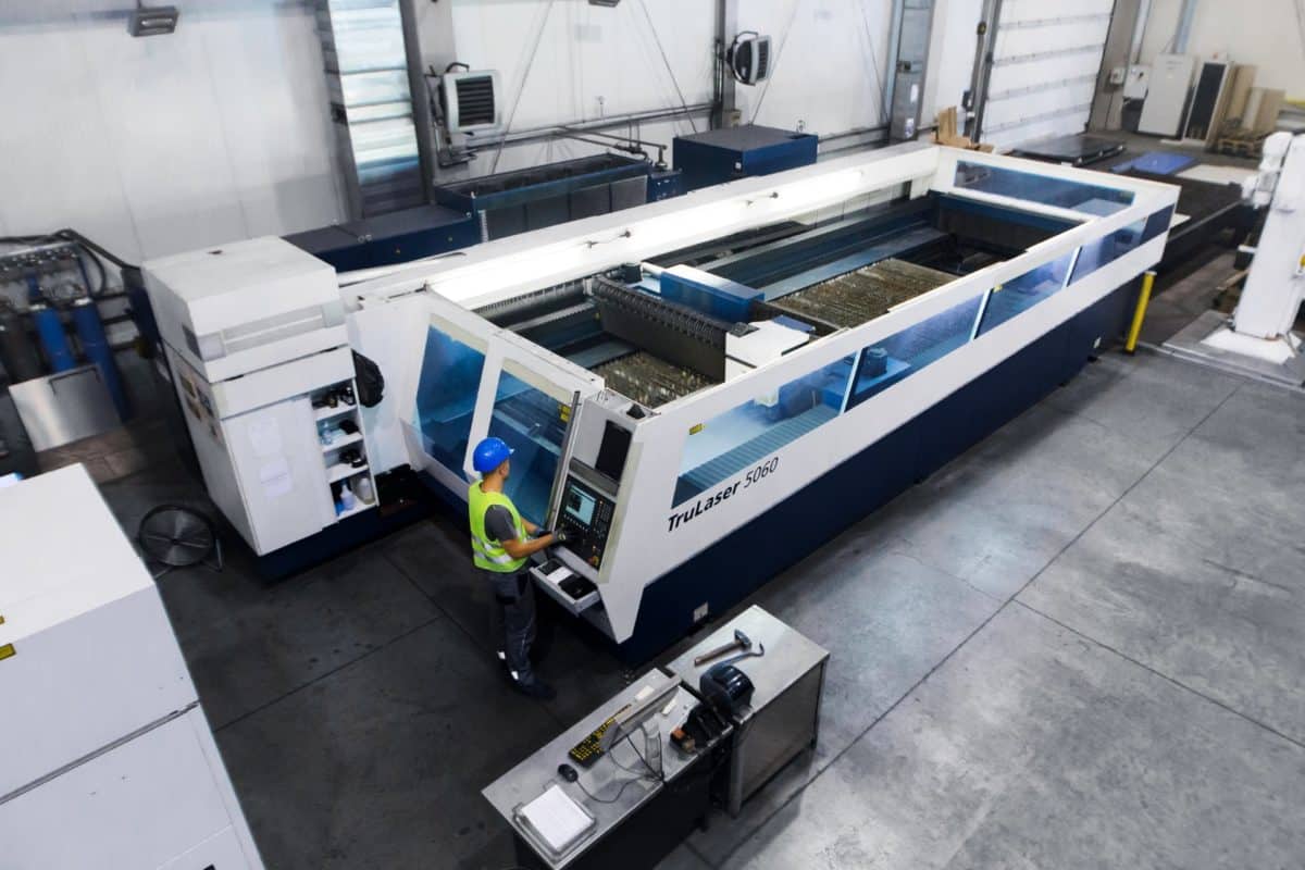 TRUMPF TruLaser 5060 7 kW laser cutting machine