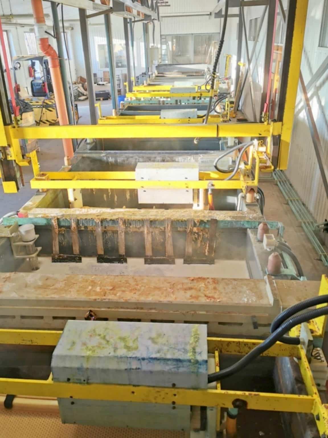 SCHLOTTER Galvanotechnik galvanising line