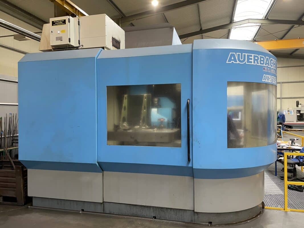 AUERBACH AX3 TLF deep hole drilling machine