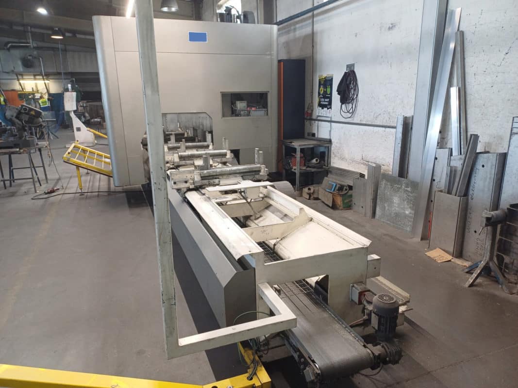 MECAL MC302 GEOS-5 aluminium profile machining centre