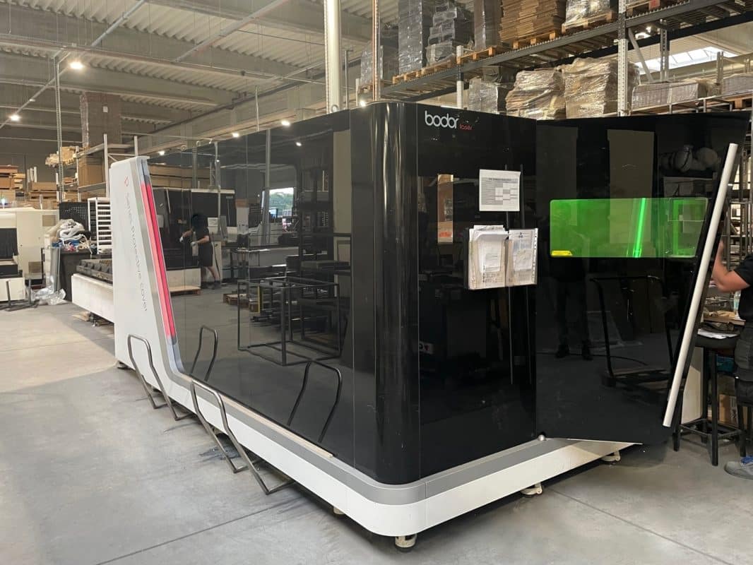 BODOR P3015 fibre laser cutting machine