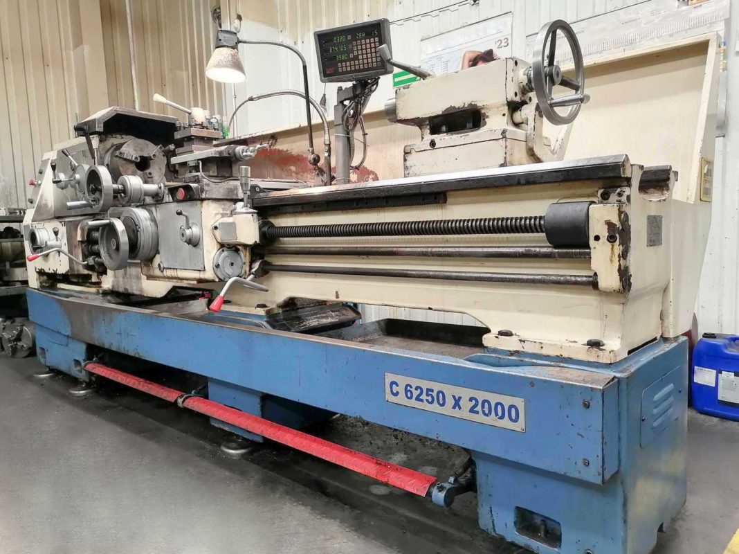 C 6250 x 2000 conventional lathe