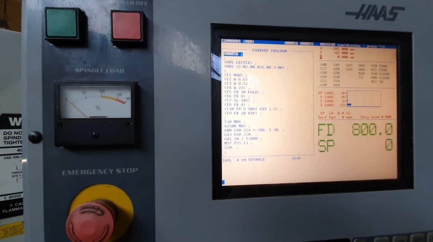 HAAS MINI MILL HE CNC vertical machining center