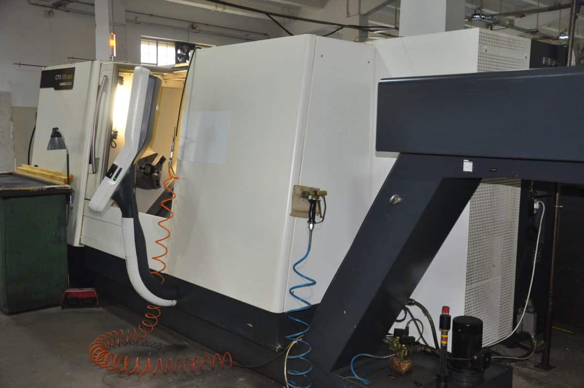 DMG CTX 510 ECO CNC turning center
