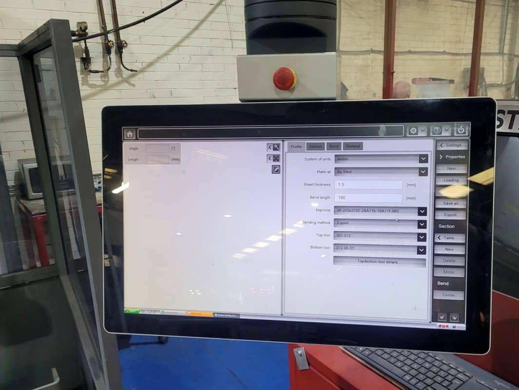 BYSTRONIC HAMMERLE 250 3P CNC hydraulic press brake