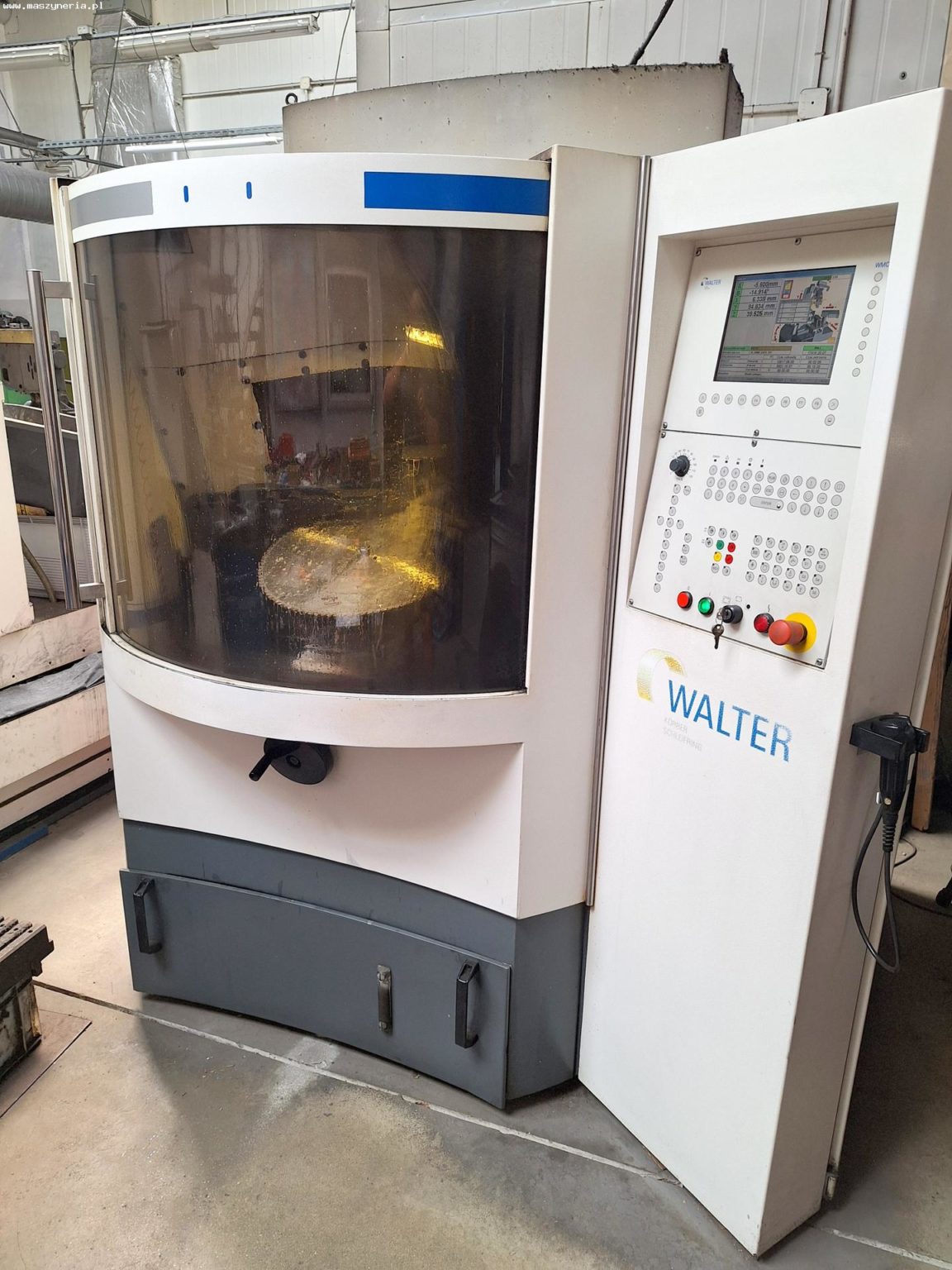 WALTER WOODTRONIC C5 CNC circular saw sharpening machine