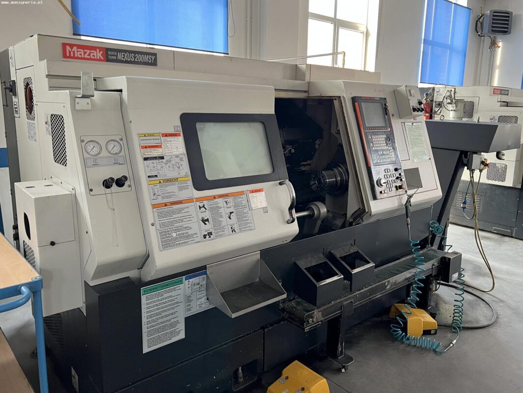 MAZAK QUICK TURN NEXUS 200MSY CNC lathe